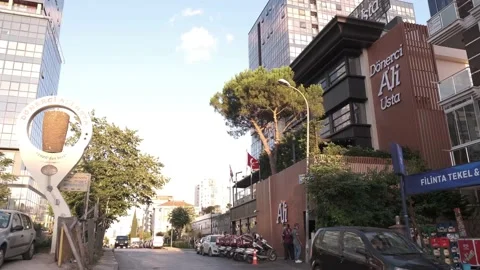 building of famous Donerci Ali Usta (don... | Stock Video | Pond5