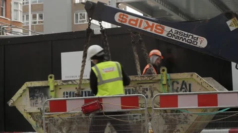 Skip Hire Stock Video Footage | Royalty Free Skip Hire Videos | Pond5