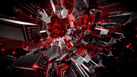 Building Vortex Looping Animation | Stock Video | Pond5