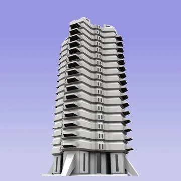 3D Model: Building_19 ~ Buy Now #91503115 | Pond5