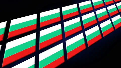 Bulgaria Flag Animated Background 3d Ani... | Stock Video | Pond5
