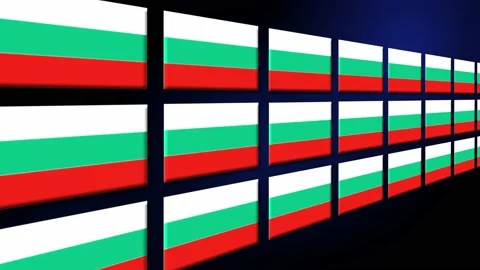 Bulgaria Flag Animated Background 3d Ani... | Stock Video | Pond5