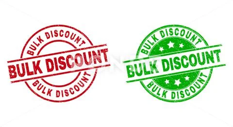 BULK DISCOUNT Round Watermarks Using Rubber Texture Illustration #150596064