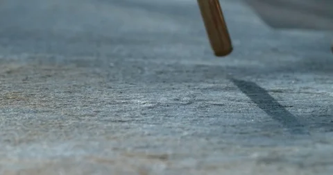 Bullet casings falling to the floor in s... | Stock Video | Pond5