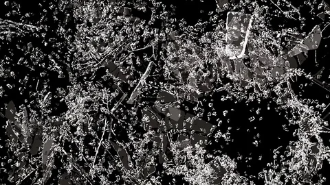 Bullet Holes Glass Stock Footage ~ Royalty Free Stock Videos | Pond5