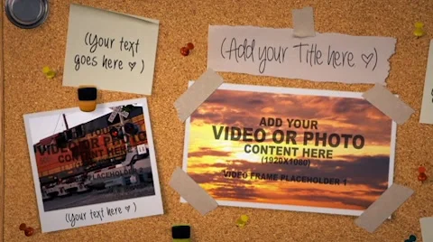 After Effects Template: Bulletin Board Bash #60223888