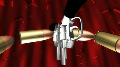 Bullets and Guns Looping Animated Backgr... | Stock Video | Pond5