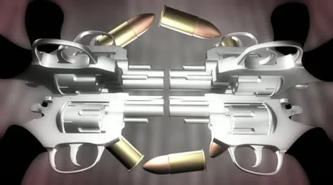 Bullets and Guns Looping Animated Backgr... | Stock Video | Pond5