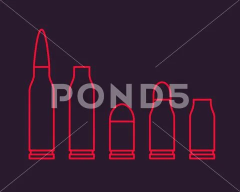 Bullets outline vector illustration ~ Clip Art #146257523