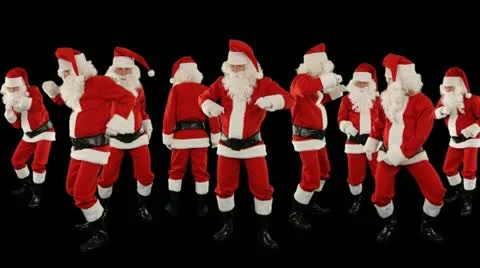 Dancing Santa Stock Footage ~ Royalty Free Stock Videos | Pond5