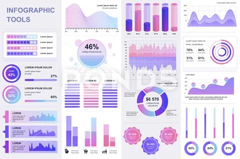 Bundle infographic UI, UX, KIT elements.: Graphic #135967993