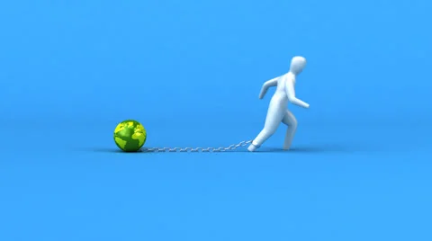 Burden symbol - 3D Animation | Stock Video | Pond5