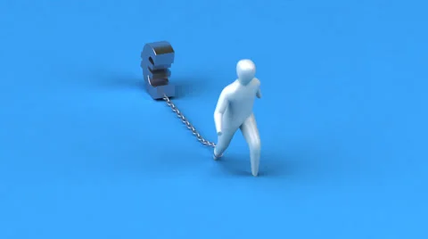 Burden symbol - 3D Animation | Stock Video | Pond5