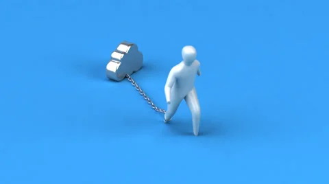 Burden symbol - 3D Animation | Stock Video | Pond5