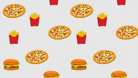 Pizza Cartoon Transparent Stock Videos – Royalty-Free HD & 4K Videos ...