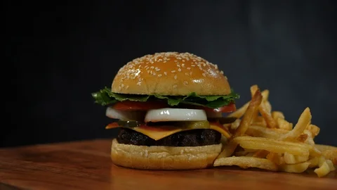 Rotating Hamburger Stock Videos – Royalty-Free HD & 4K Videos | Pond5