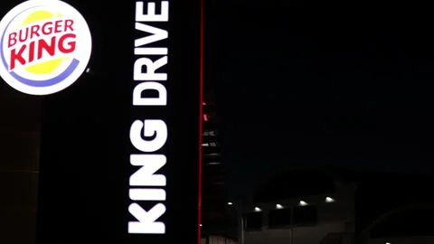 Burger King Night Stock Videos – Royalty-Free HD & 4K Videos | Pond5