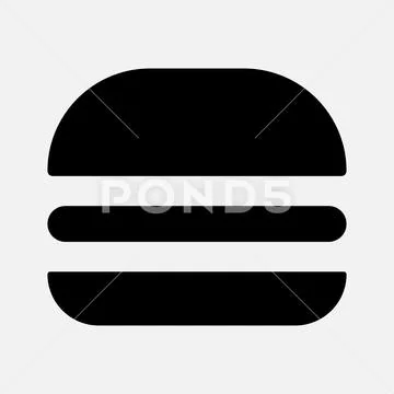 Burger menu icon Stock Illustration ~ Graphic #218856196