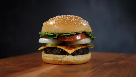 Rotating Hamburger Stock Videos – Royalty-Free HD & 4K Videos | Pond5