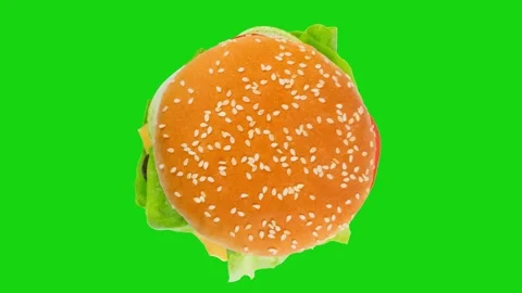 Burgers animation in scrolling in diagon... | Stock Video | Pond5
