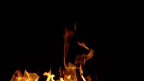 Burn fire lights. Fire flame texture. Bl... | Stock Video | Pond5