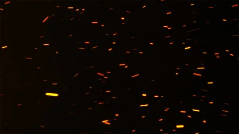 Burning ash from fire background. Sparks... | Stock Video | Pond5