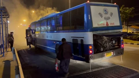 Burning Bus Stock Videos – Royalty-Free HD & 4K Videos