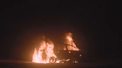 Explosion Night Stock Footage ~ Royalty Free Stock Videos | Pond5