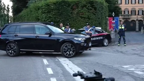 Burning chapel of Silvio Berlusconi in f... | Stock Video | Pond5