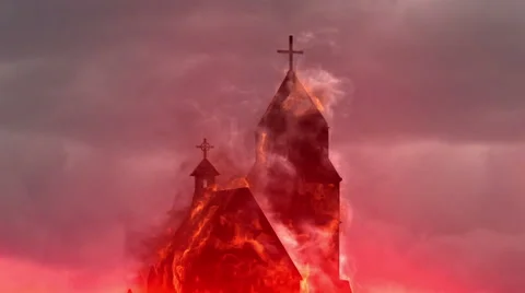 Church Burning Stock Videos – Royalty-Free HD & 4K Videos | Pond5
