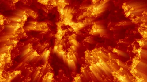 Burning Core Lava Cartoon Loop Animation... | Stock Video | Pond5