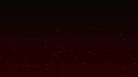 Burning red hot sparks rising from fire ... | Stock Video | Pond5