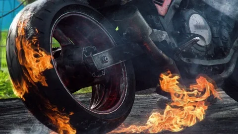 Tire Flames Stock Videos – Royalty-Free HD & 4K Videos | Pond5