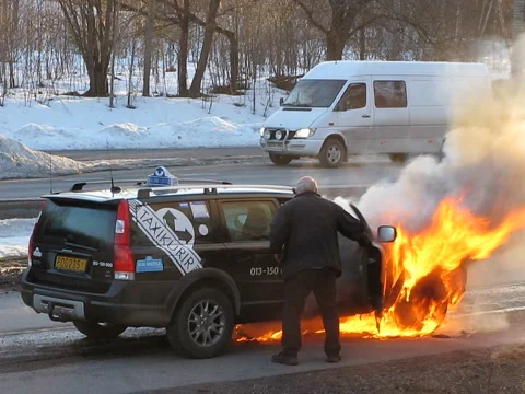 Exploding Tire Stock Footage ~ Royalty Free Stock Videos | Pond5