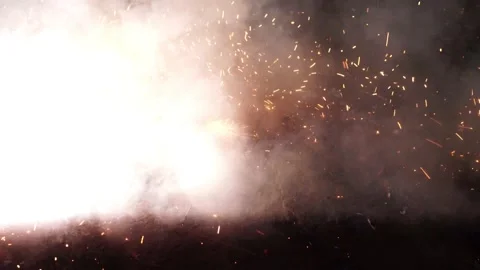 Burning traditional Fire crackers patakh... | Stock Video | Pond5