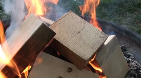 Smoke Wood Blocks Stock Videos – Royalty-Free HD & 4K Videos
