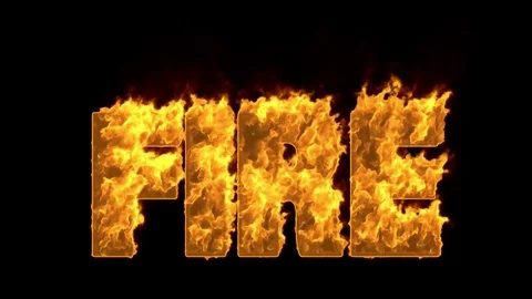 Burning Letters Stock Footage ~ Royalty Free Stock Videos | Page 8