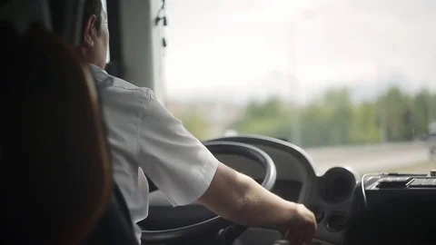 Bus Driver Stock Footage ~ Royalty Free Stock Videos | Pond5