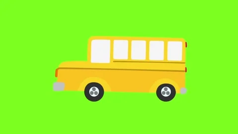 Bus icon green screen. Animated 3D Bus I... | Stock Video | Pond5