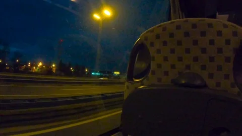 Bus Ride On A Highway Trough Croatia Cou... | Stock Video | Pond5
