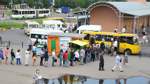 bus station | Stock Video | Pond5