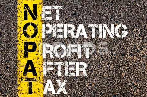 Business acronym written with paint over asphalt background: Graphic ...