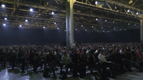 Auditorium Crowd Stock Video Footage | Royalty Free Auditorium Crowd ...