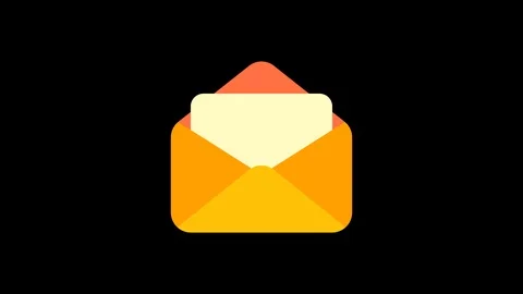 Business icon letter. Animation icons. T... | Stock Video | Pond5