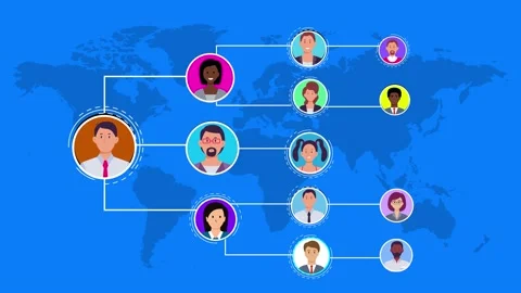 Connecting People Animation Stock Video Footage | Royalty Free ...