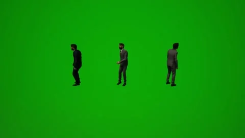 business man in green screen, walking, w... | Stock Video | Pond5
