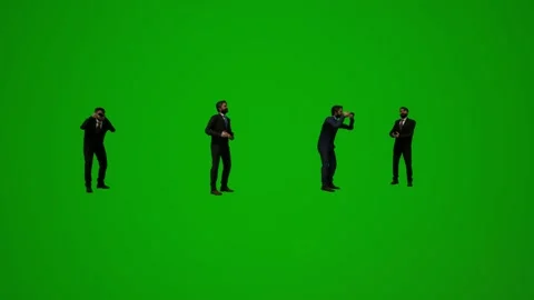 business man in green screen, walking, w... | Stock Video | Pond5