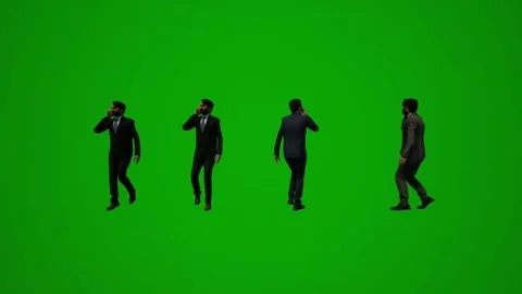 business man in green screen, walking, w... | Stock Video | Pond5