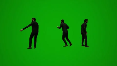 business man in green screen, walking, w... | Stock Video | Pond5