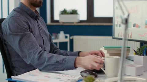 Business man planning development strate... | Stock Video | Pond5